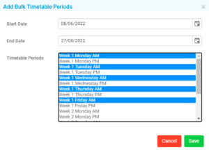 How to Edit a Tutor Group Timetable – Bromcom – Documentation Centre