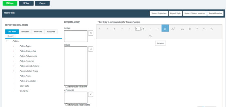 How to Create a Matrix Report – Bromcom – Documentation Centre
