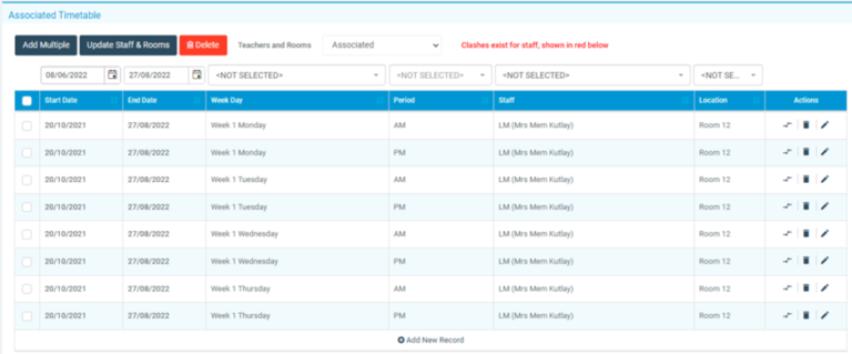 How to Edit a Tutor Group Timetable – Bromcom – Documentation Centre