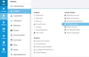 How to use the EYFS GLD Analysis Report – Bromcom – Documentation Centre
