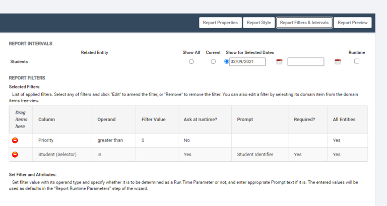 How to Create a Matrix Report – Bromcom – Documentation Centre