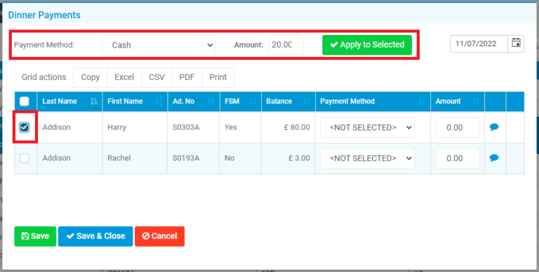 How to Add and Confirm Dinner Payments for Students – Bromcom ...