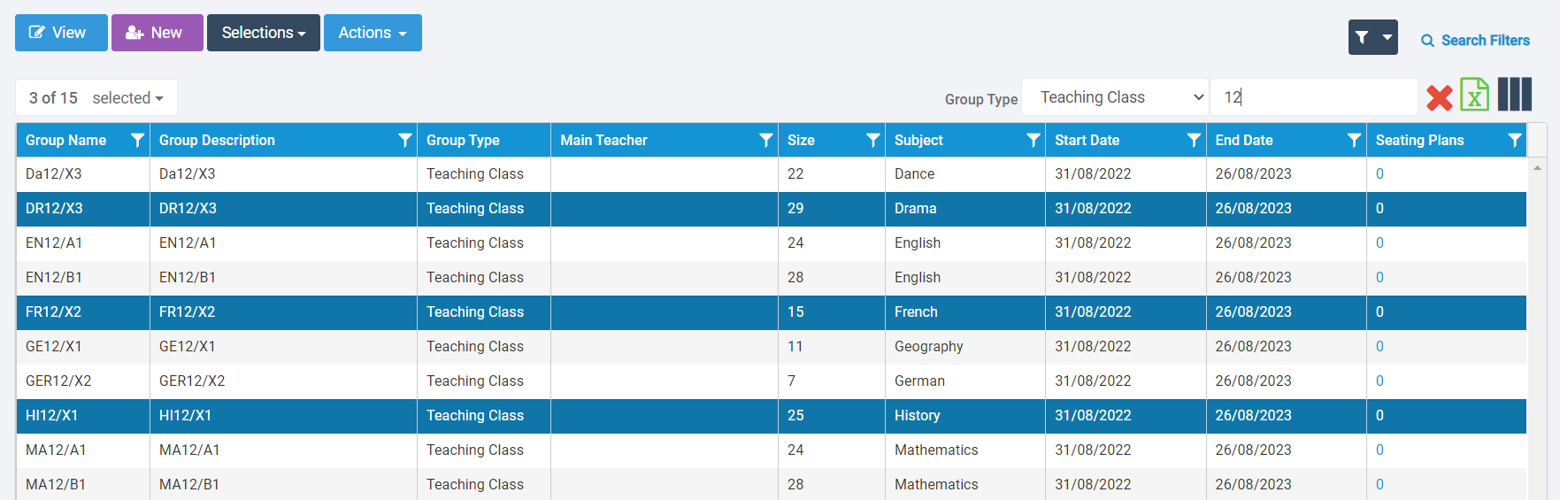 How to manage Learning Aims – Bromcom – Documentation Centre