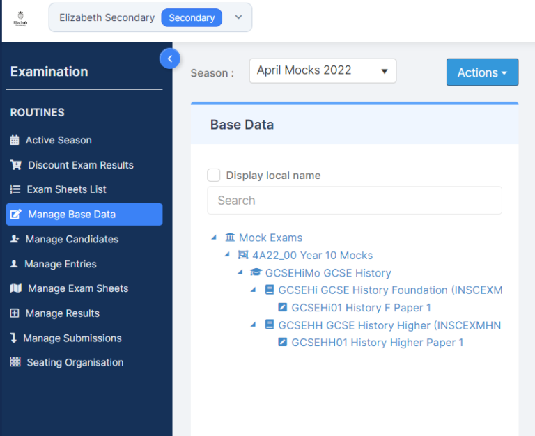 How To Setup Bromcom for Mock Exams – Bromcom