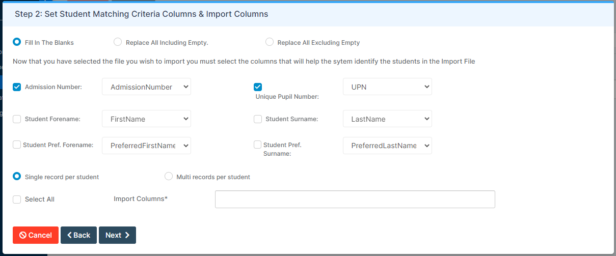 How to Import Assessment Data from a CSV – Bromcom – Documentation Centre