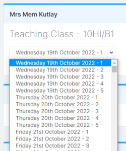 How To Take a Register – Bromcom – Documentation Centre