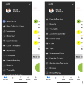 The differences between MCAS Web and App – Bromcom – Documentation Centre