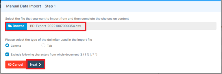 How to do a Manual Data Export and Manual Data Import – Bromcom – Documentation Centre