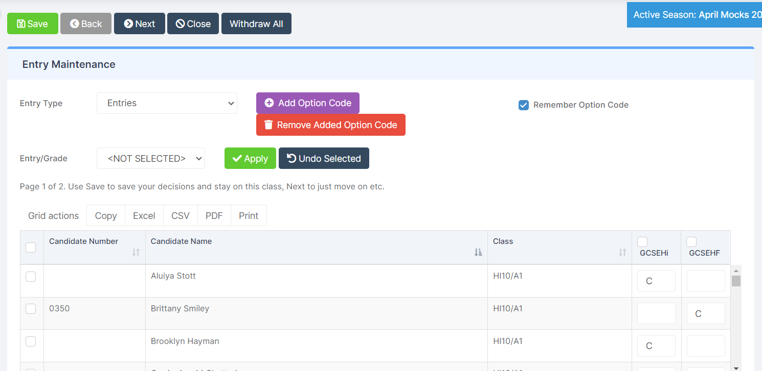 How To Setup Bromcom for Mock Exams – Bromcom – Documentation Centre
