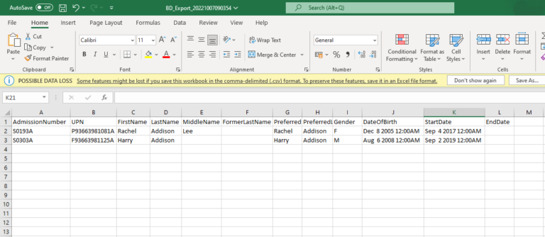 How To Do A Manual Data Export And Manual Data Import Bromcom Documentation Centre