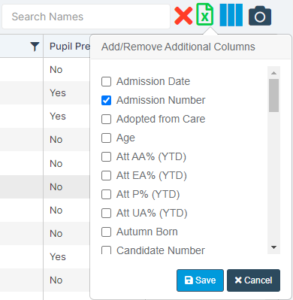 How to use the Student List Page to Create Simple Reports – Bromcom – Documentation Centre