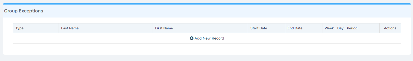 How to use Group Exceptions – Bromcom – Documentation Centre
