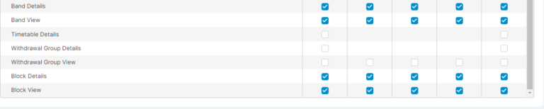 How to create Blocks and Bands – Bromcom – Documentation Centre