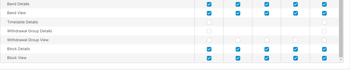 How to create Blocks and Bands – Bromcom – Documentation Centre