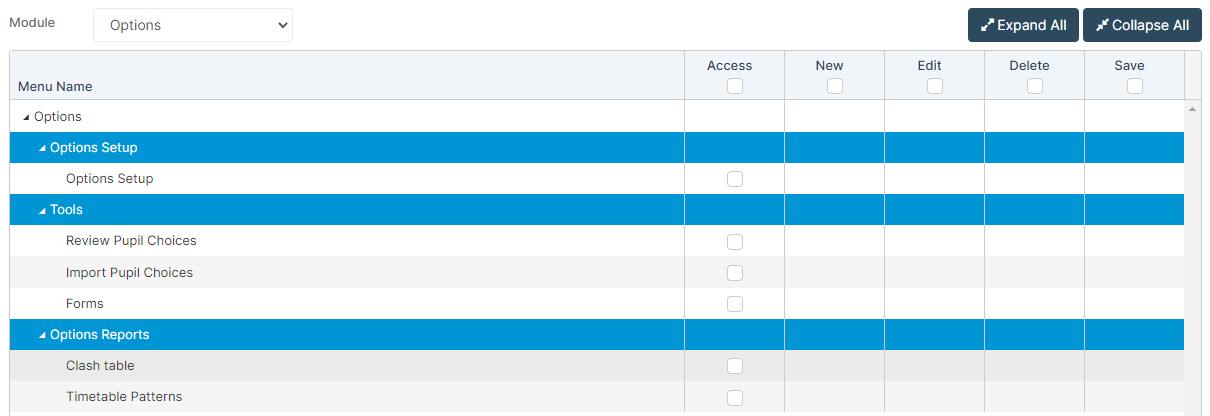 How to use Options Timetable Patterns – Bromcom – Documentation Centre