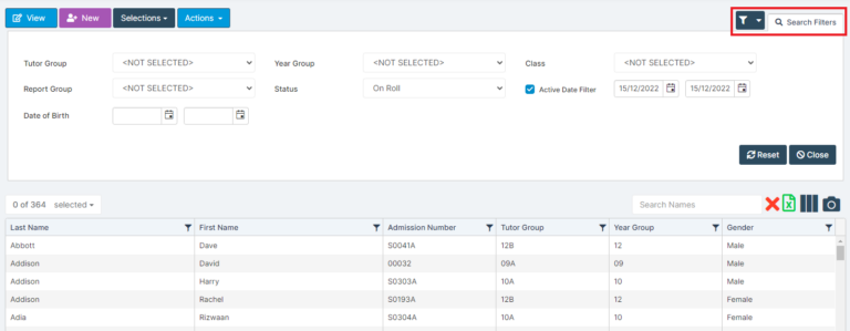 How to Create a Simple List Report – Bromcom – Documentation Centre