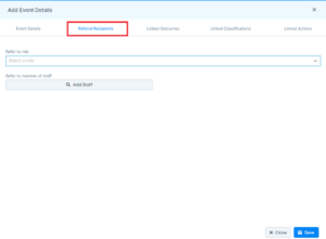 How to Create a New Behaviour Event – Bromcom – Documentation Centre