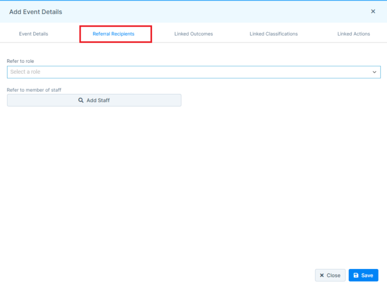 How to Create a New Behaviour Event – Bromcom – Documentation Centre