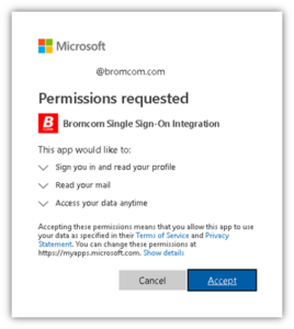 Single Sign-on Quick Guide – Bromcom – Documentation Centre