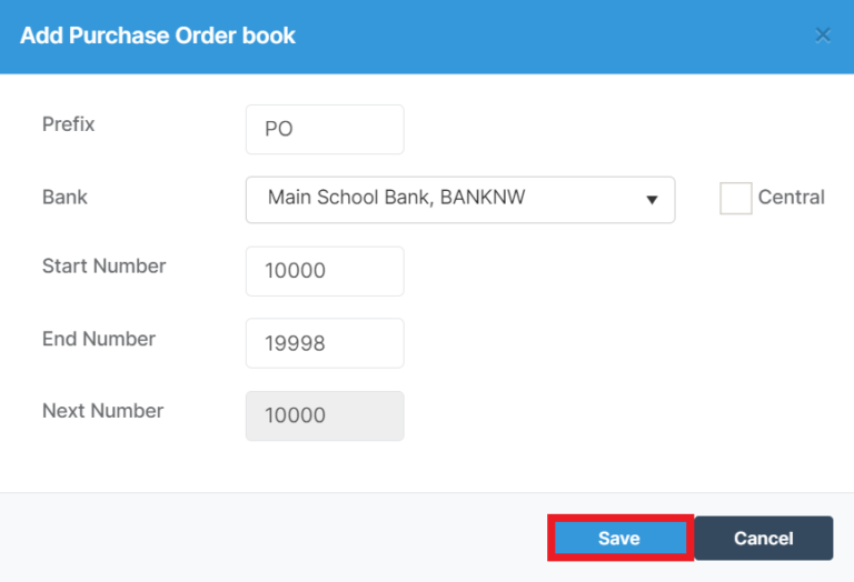 How to Create an Order Book – Bromcom – Documentation Centre