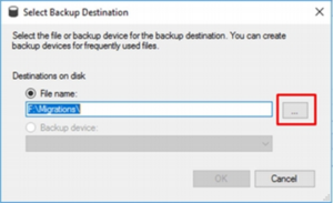 Steps for backing up an SQL Database – Bromcom – Documentation Centre