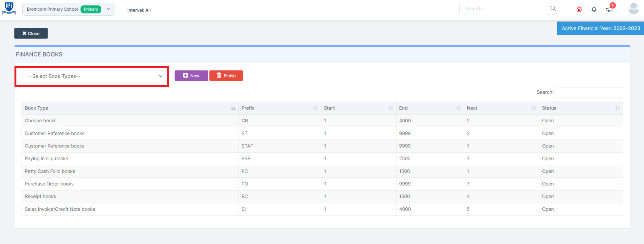 How to Create a Supplier Code Book – Bromcom – Documentation Centre