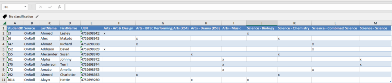 How to use the Import Pupil Choices page – Bromcom – Documentation Centre
