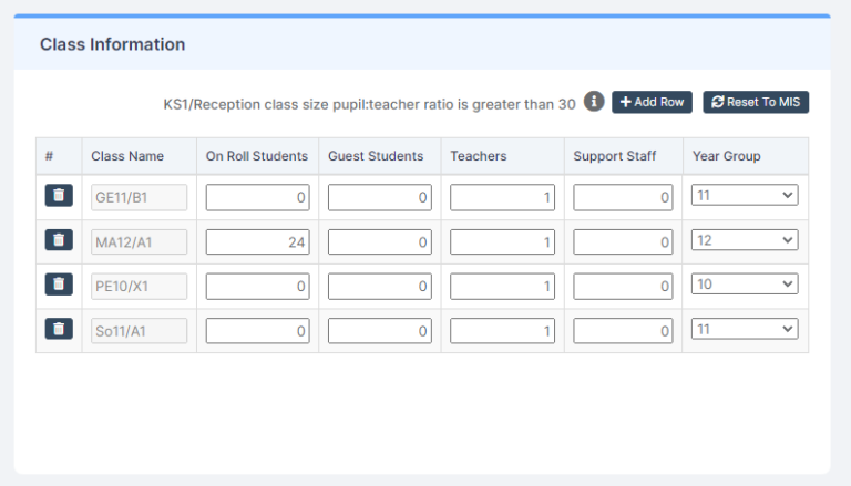School Census Error 5160 – Bromcom – Documentation Centre
