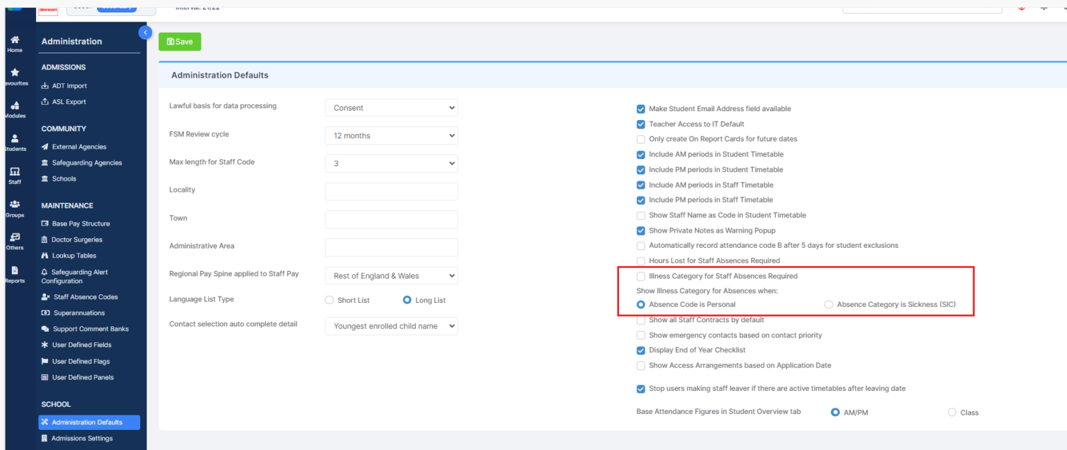 How to Record Staff Absence – Bromcom – Documentation Centre