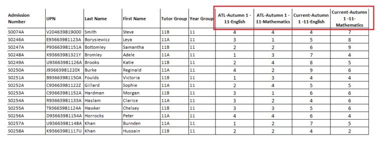 How to Import Assessment Data from a CSV – Bromcom – Documentation Centre