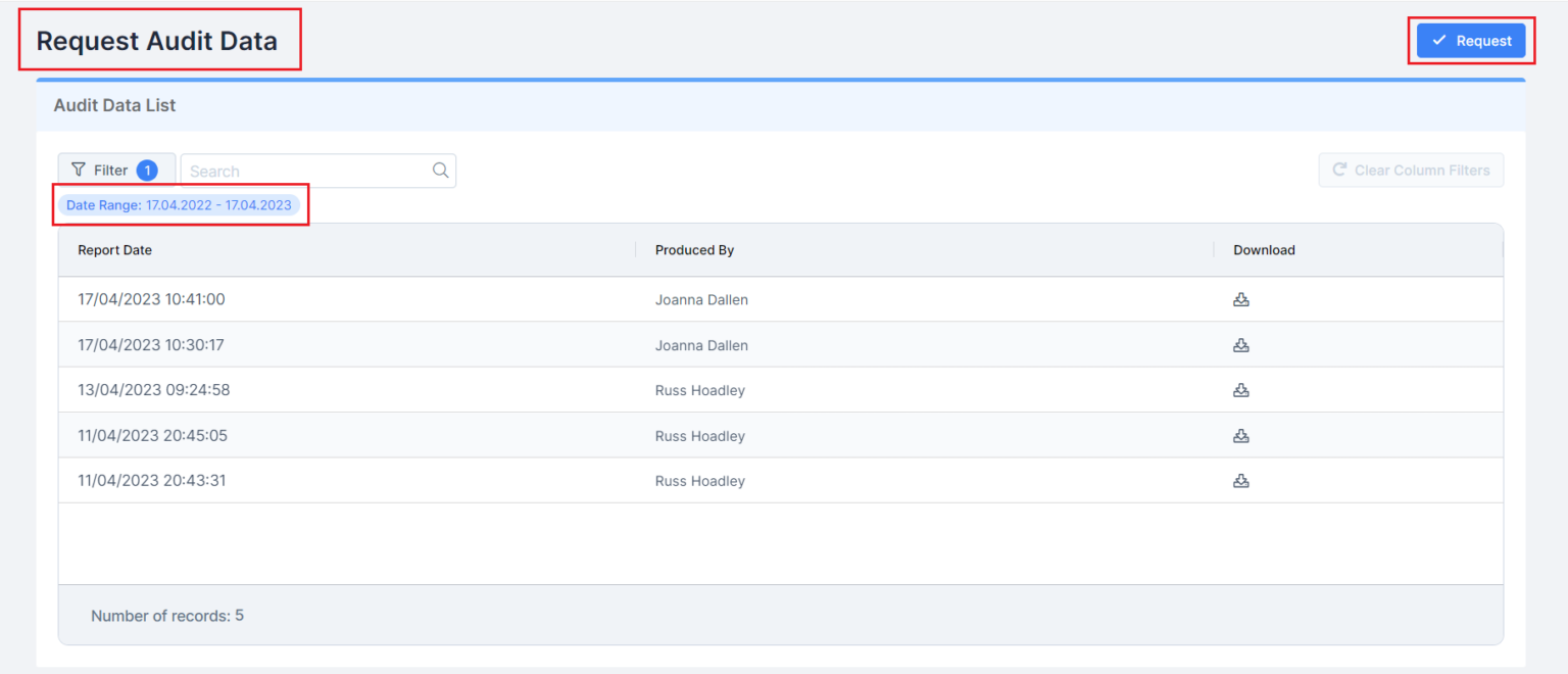 How to Request an Audit Report for Roles and Permissions within Vision ...