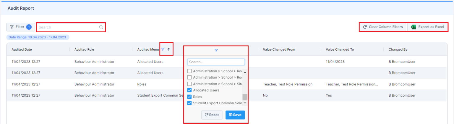 How To Edit/Delete a Role and its Permissions – Bromcom – Documentation ...