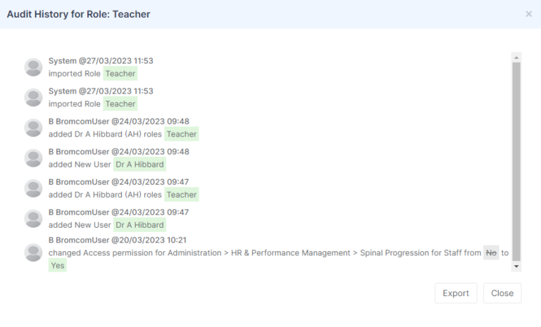 How To Edit/Delete a Role and its Permissions – Bromcom – Documentation ...
