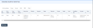 How to use Detention Review – Bromcom – Documentation Centre