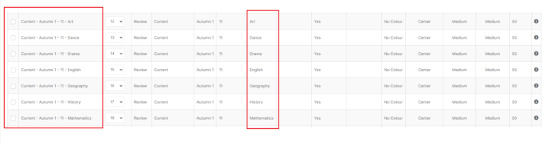 How to Add a Formula Column to a Marksheet – Bromcom – Documentation Centre