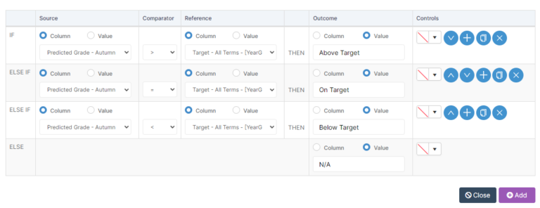How to Add a Formula Column to a Marksheet – Bromcom – Documentation Centre
