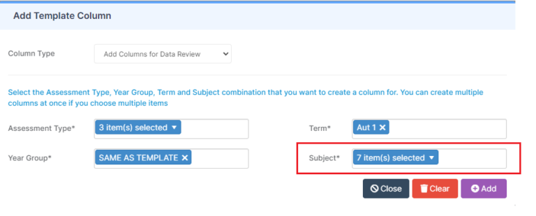 How to Add a Formula Column to a Marksheet – Bromcom – Documentation Centre