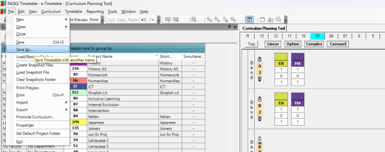 e-Timetable FAQ – Bromcom – Documentation Centre