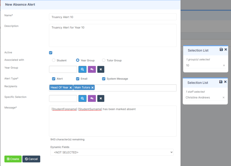 How to Use the Absence Alert – Bromcom – Documentation Centre