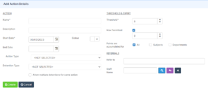 How to Create a New Behaviour Action – Bromcom – Documentation Centre