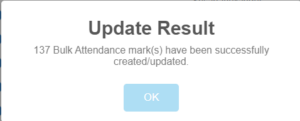 How to Use Bulk Attendance Update – Bromcom – Documentation Centre