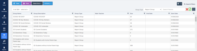 How to Create a Dynamic Reporting Group – Bromcom – Documentation Centre