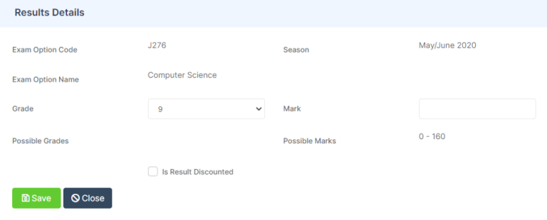 How to View, Edit and Add Exam Results – Bromcom – Documentation Centre