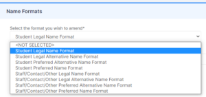 How To Manage User Names and Formats – Bromcom – Documentation Centre