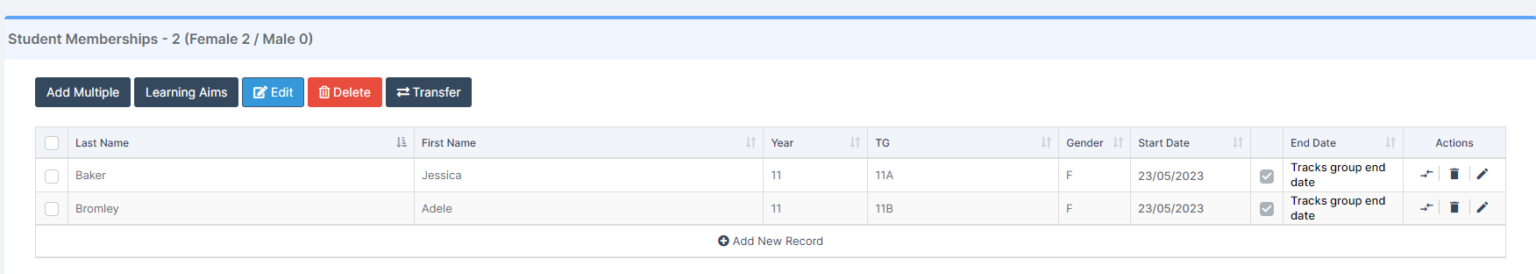 How to Create a New Teaching Class – Bromcom – Documentation Centre
