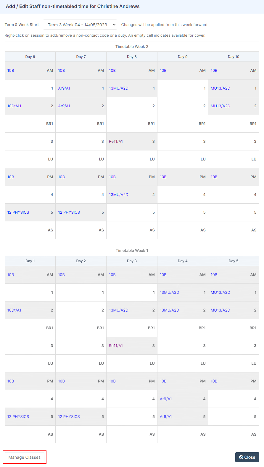 How to add Staff to Teaching Classes and/or Groups – Bromcom ...