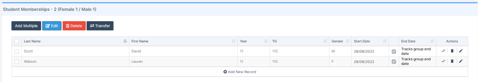 How to Create a New Tutor Group – Bromcom – Documentation Centre