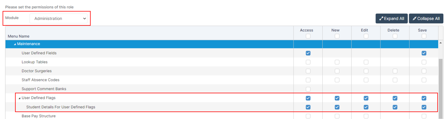 How to Create User Defined Flags – Bromcom – Documentation Centre