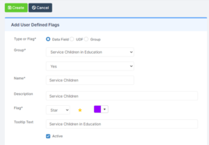 How to Create User Defined Flags – Bromcom – Documentation Centre