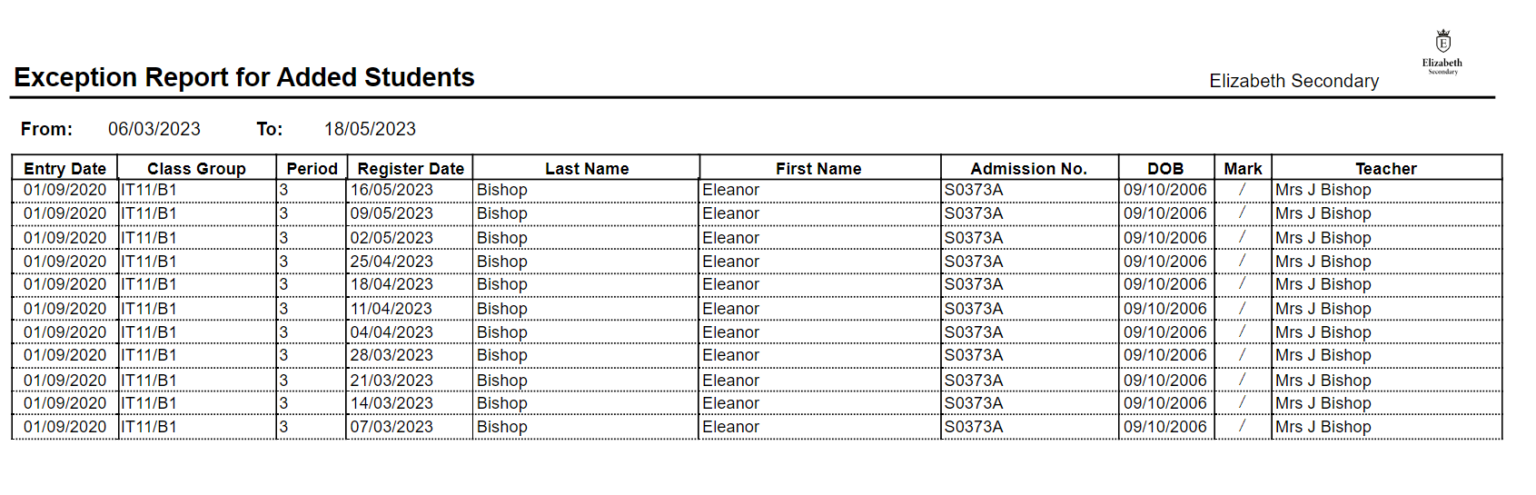 How to view Curriculum Reports – Bromcom – Documentation Centre
